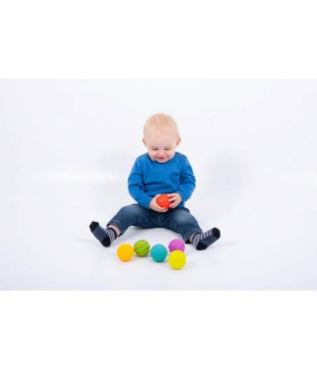 Balles texturées sensorielles - Tickit