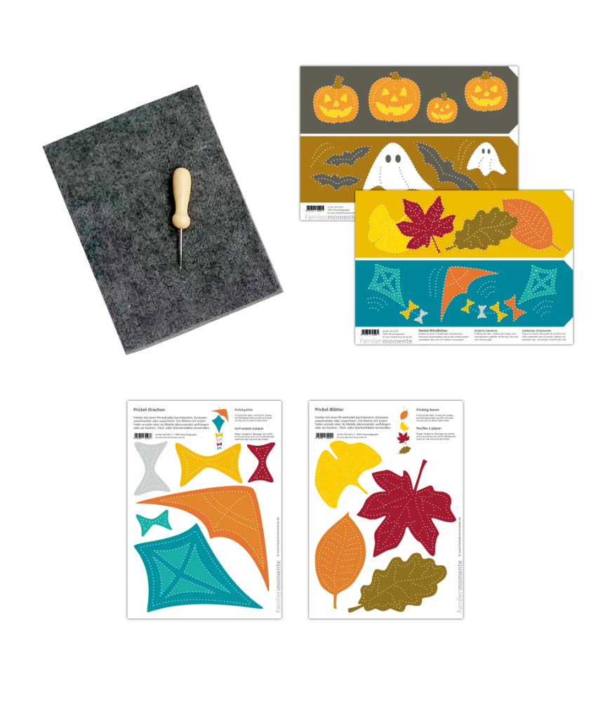 Lanternes Automne et Halloween - Poinçonnage - Famili en momente