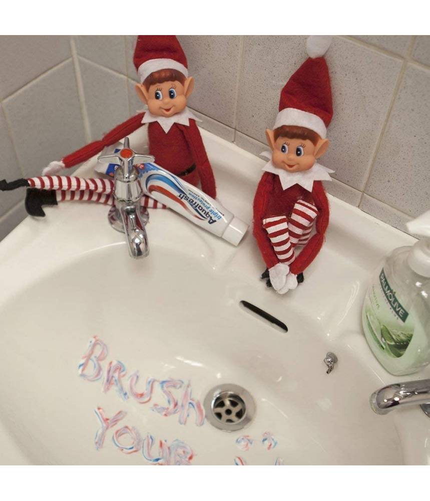 Garçon - lutin de Noël - Elf on the shelf