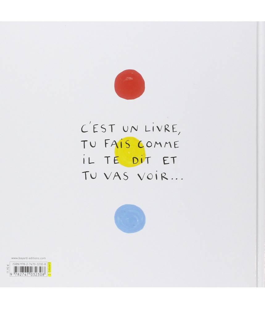 Un livre - Herve Tullet - Editions Bayard jeunesse
